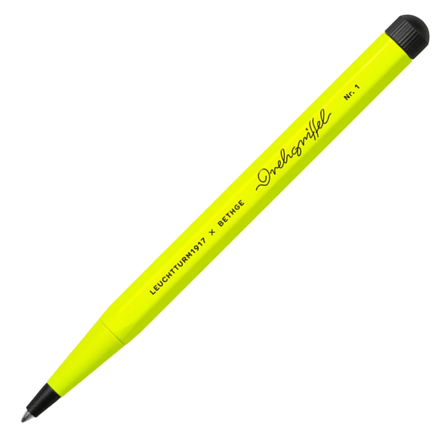 Leuchtturm1917 x Bethge Drehgriffel Nr. 1 Ball Pen - Luminous Yellow ...
