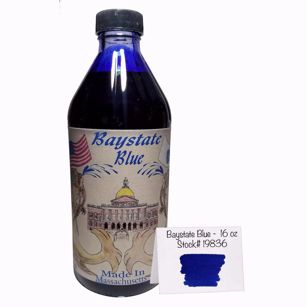 Noodler's Ink Bottle (Baystate Blue - 475 ML) 19836 – PEN PLANET