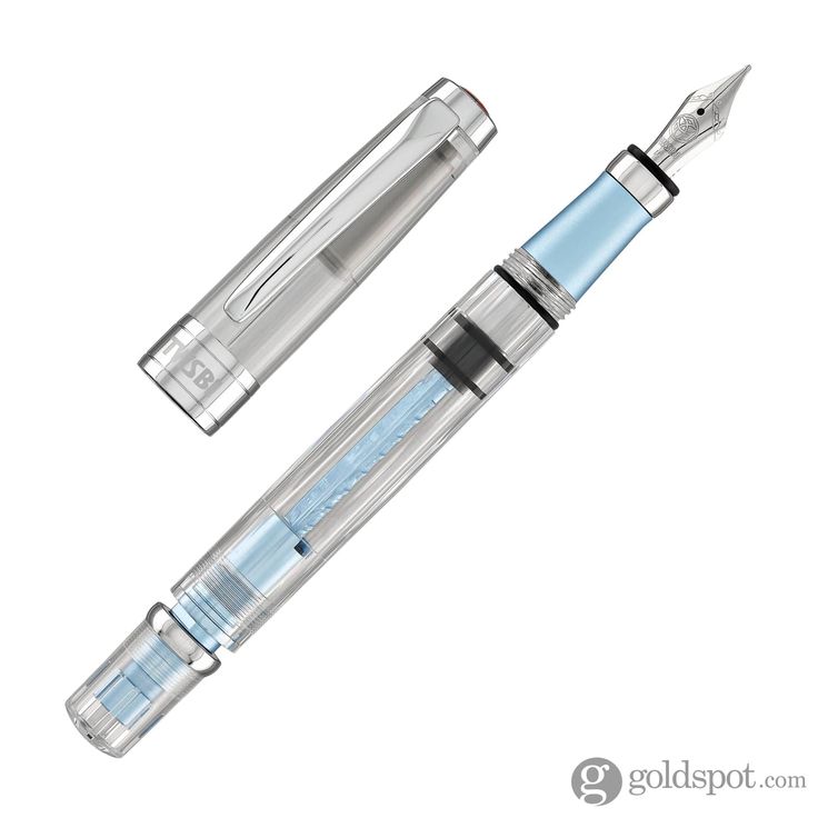 TWSBI Diamond 580AL Iceberg Blue Fountain Pen – PEN PLANET